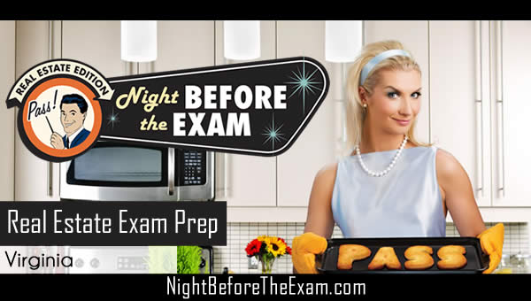 Virginia Real Estate Exam Prep and Licensing Information | Night Before ...